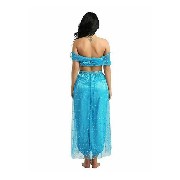 Pants & Jumpsuits | Aladdin Jasmine Princess Cosplay Women Girl Fancy ...
